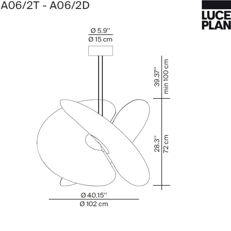 LEVANTE Luceplan | UNO iluminación
